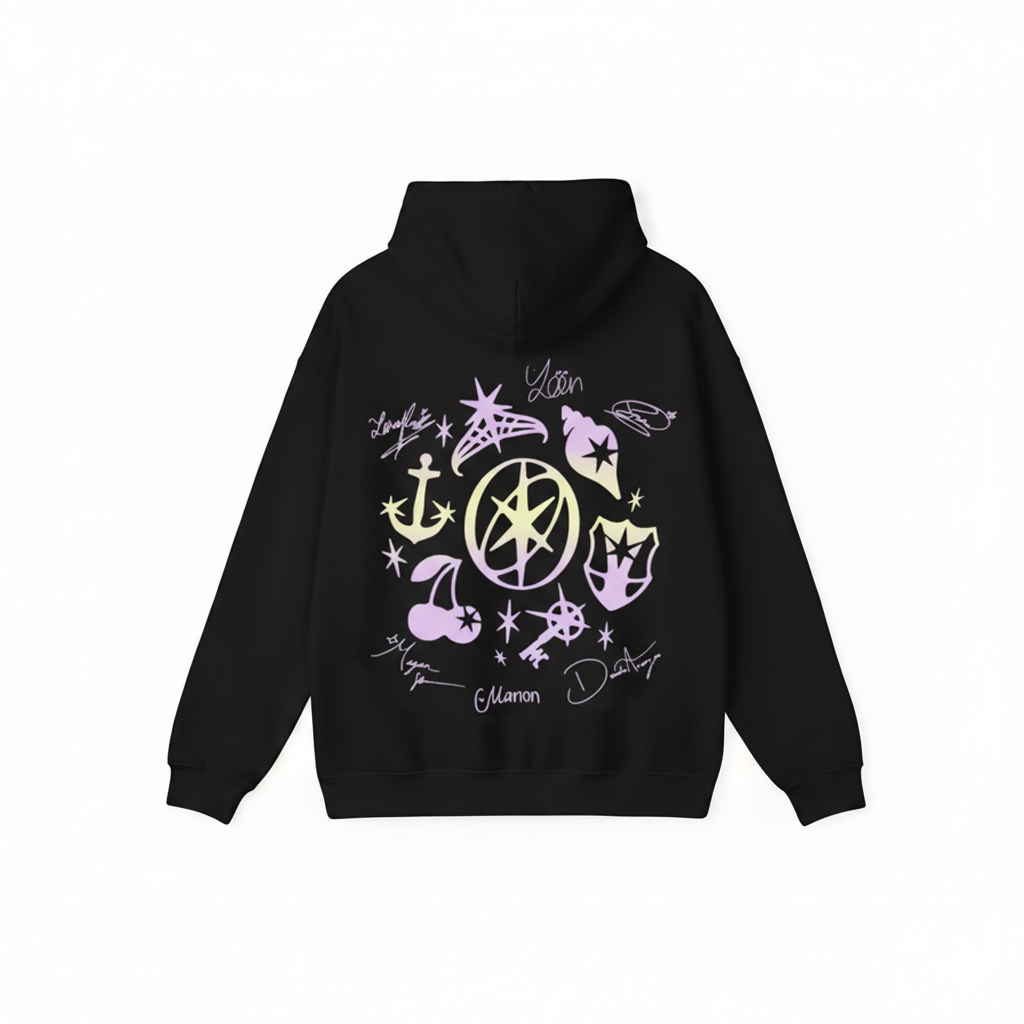 KATSEYE Signed Shirt | All Member Vintage Graphic Tee – Katseye Album ...